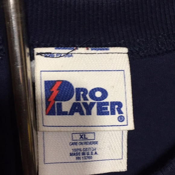 Pro Player | Shirts | Vintage Pro Player Cowboys Tee Shirt Made Usa ...